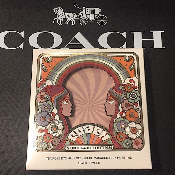 Coach | Skincare | Coach Sephora Tea Rose Eye Mask Coach Face Mask ...